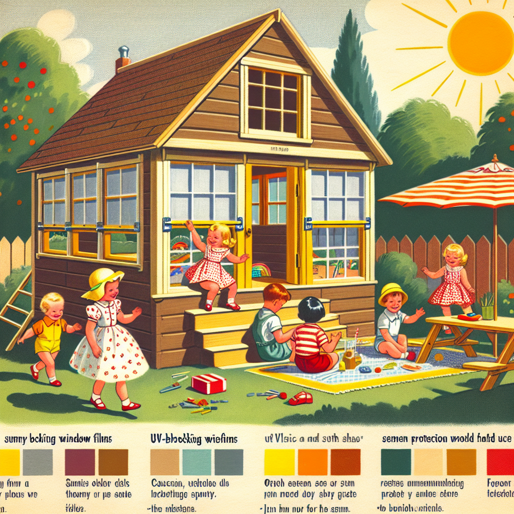 Sun Protection Tips: UV-Blocking Window Films And Shades For Playhouses ...