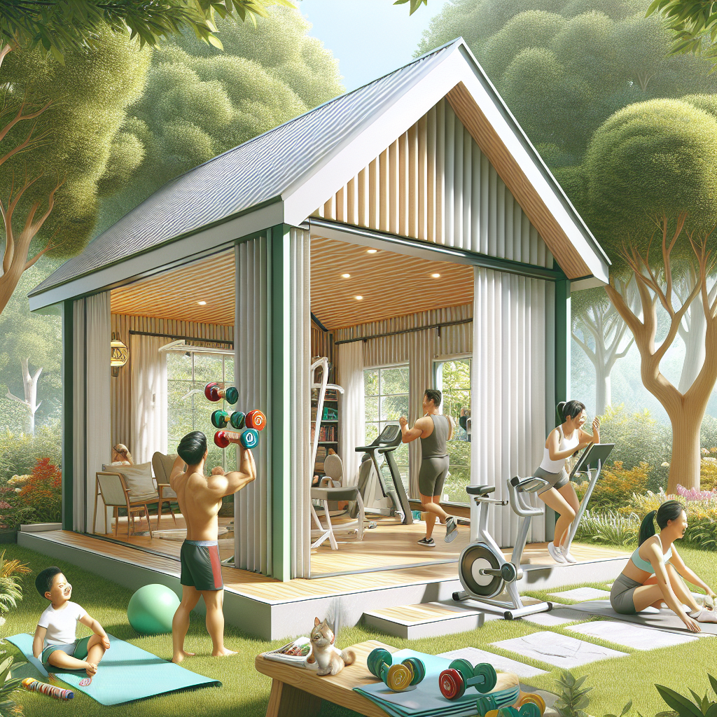 Using Your Summer House As A Gym Or Fitness Space - WhatShed